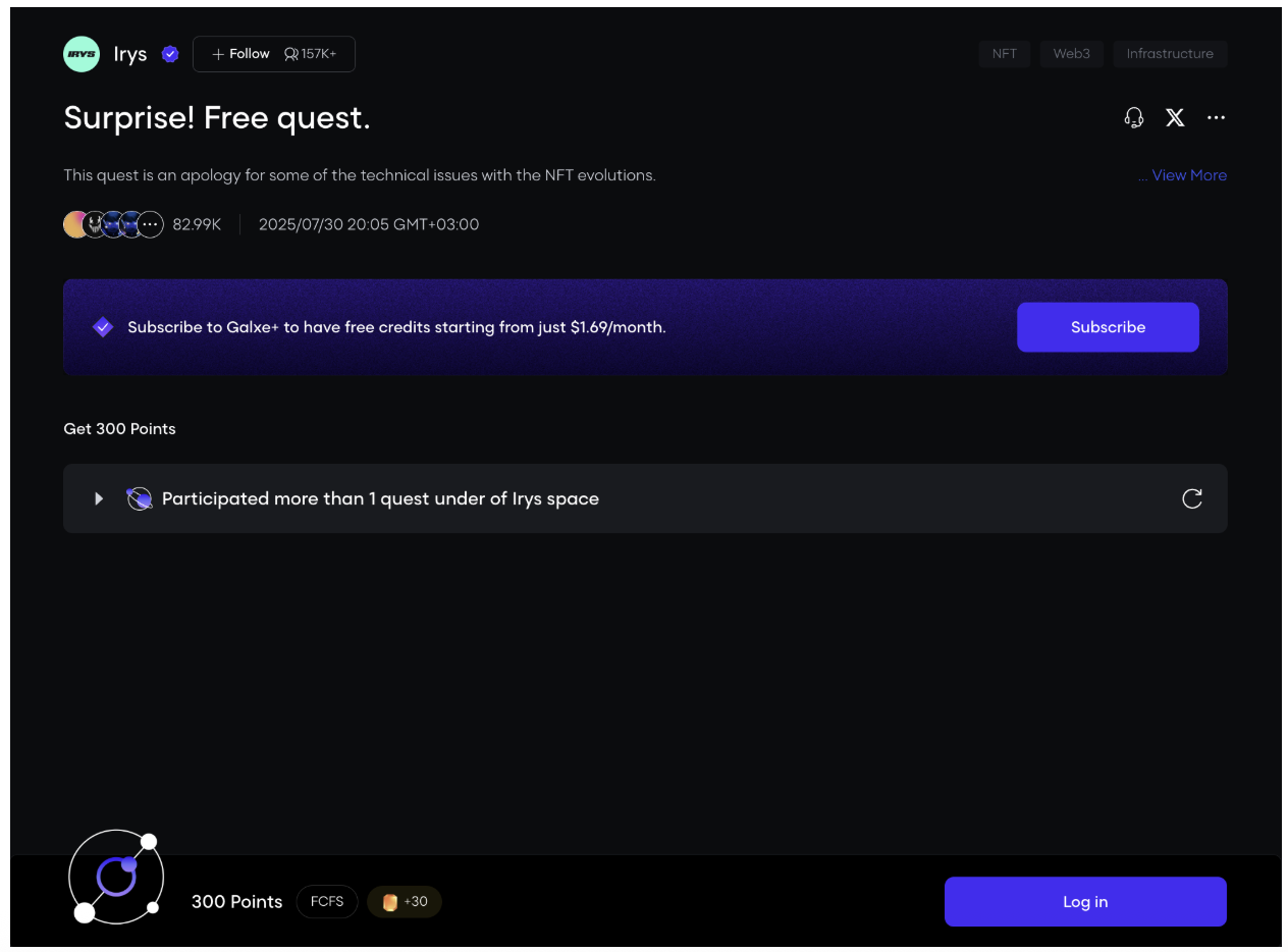 IRYS Airdrop and How to Qualify - brightblock.io